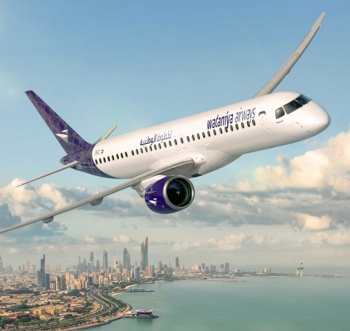 E195-e2 Embraer Commercial Jet